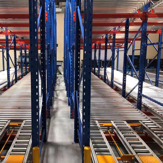 Rack de paletas de flujo de flujo de gravedad de alta capacidad de alta ...